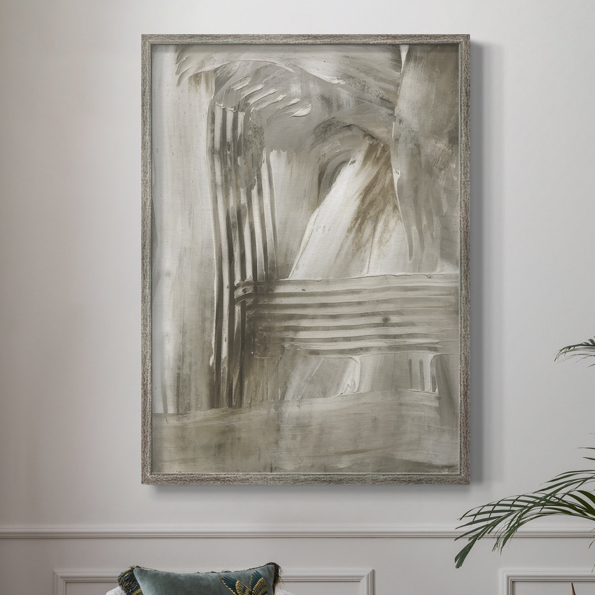 Ivy Bronx Earth Markings II Framed Print - Solid Wood - Wayfair Canada