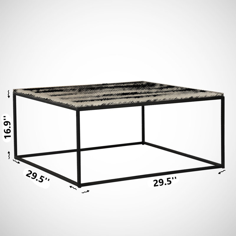 Latitude Run® Coopers Frame Coffee Table with Storage | Wayfair