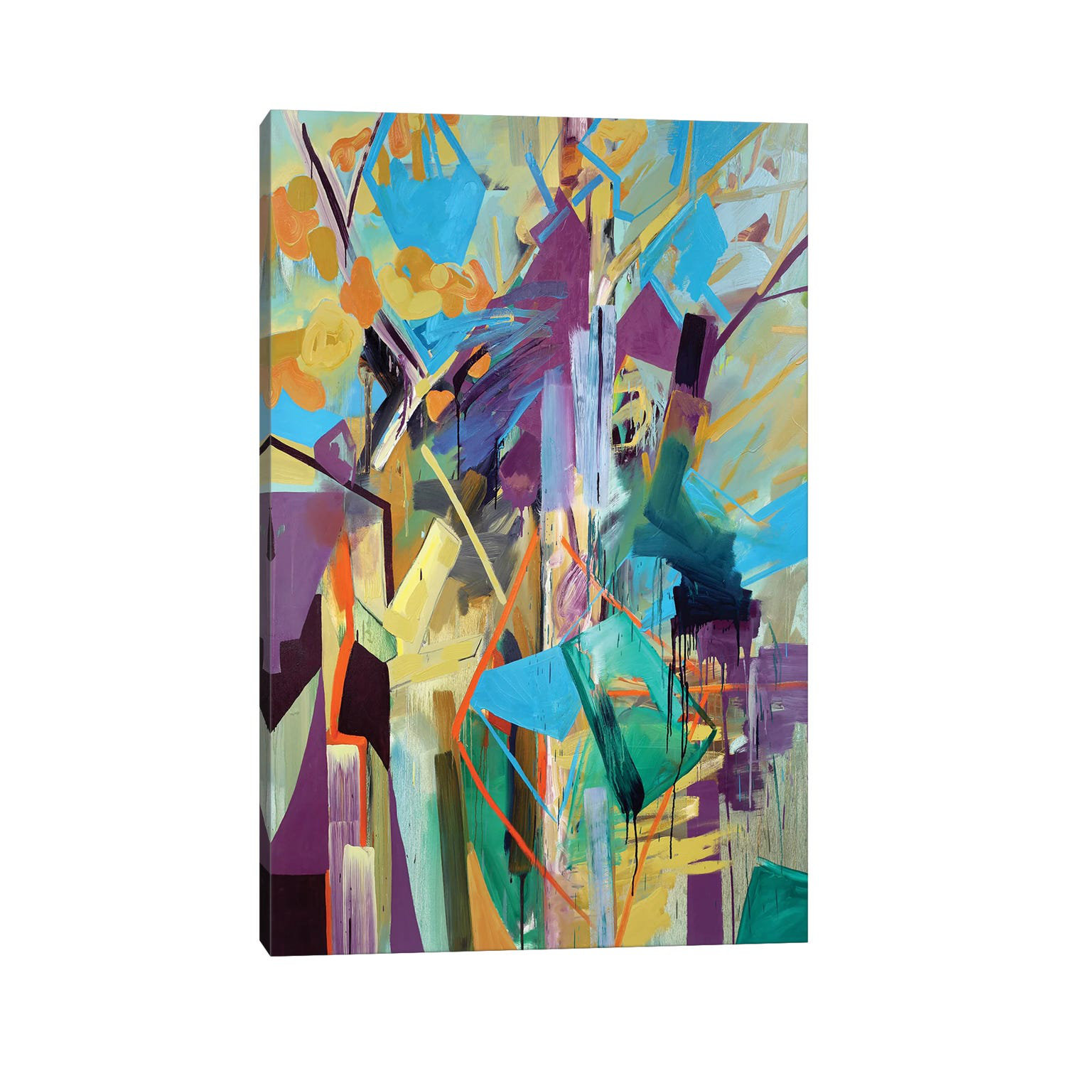 East Urban Home Magical Forest Rectangle by Pamela Staker - Wrapped ...