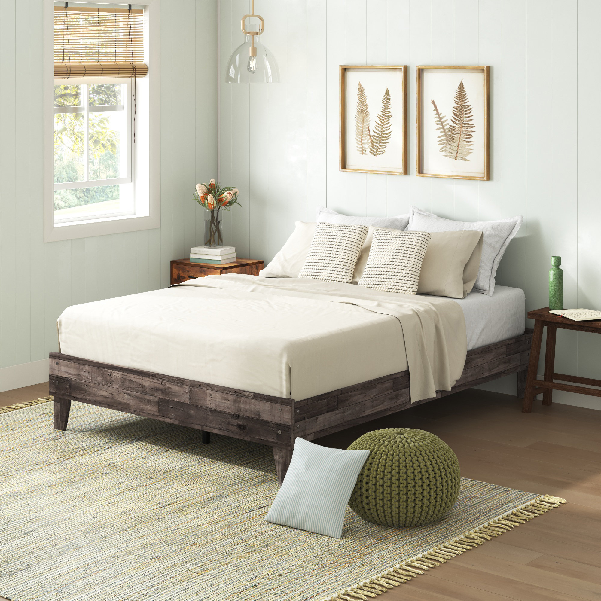 Sand & Stable™ Lit plateforme 15,31 po Teddy et Commentaires - Wayfair ...