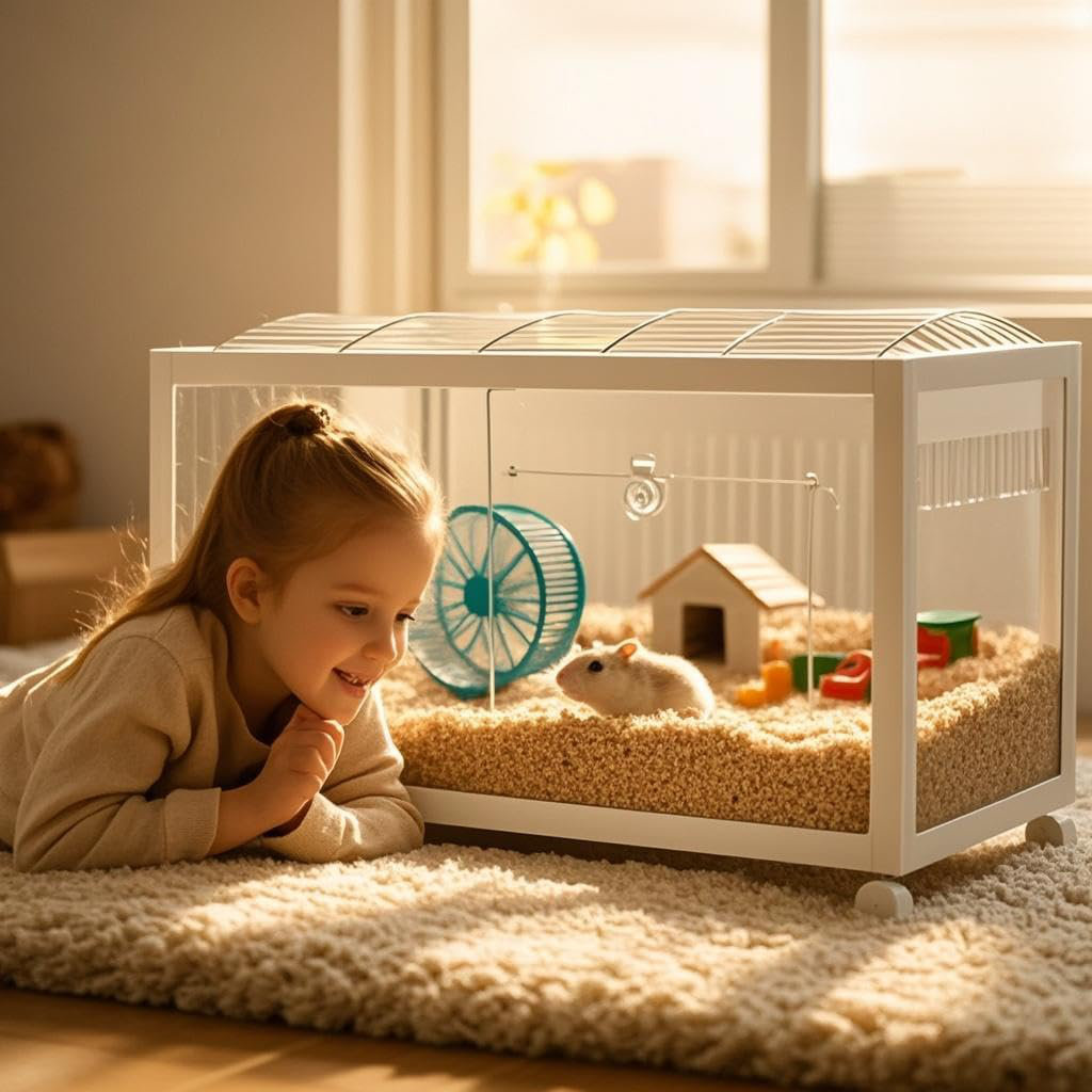 Tucker Murphy Pet™ Hamster Cage,Metal Large Rat Cage Stackable With Top ...