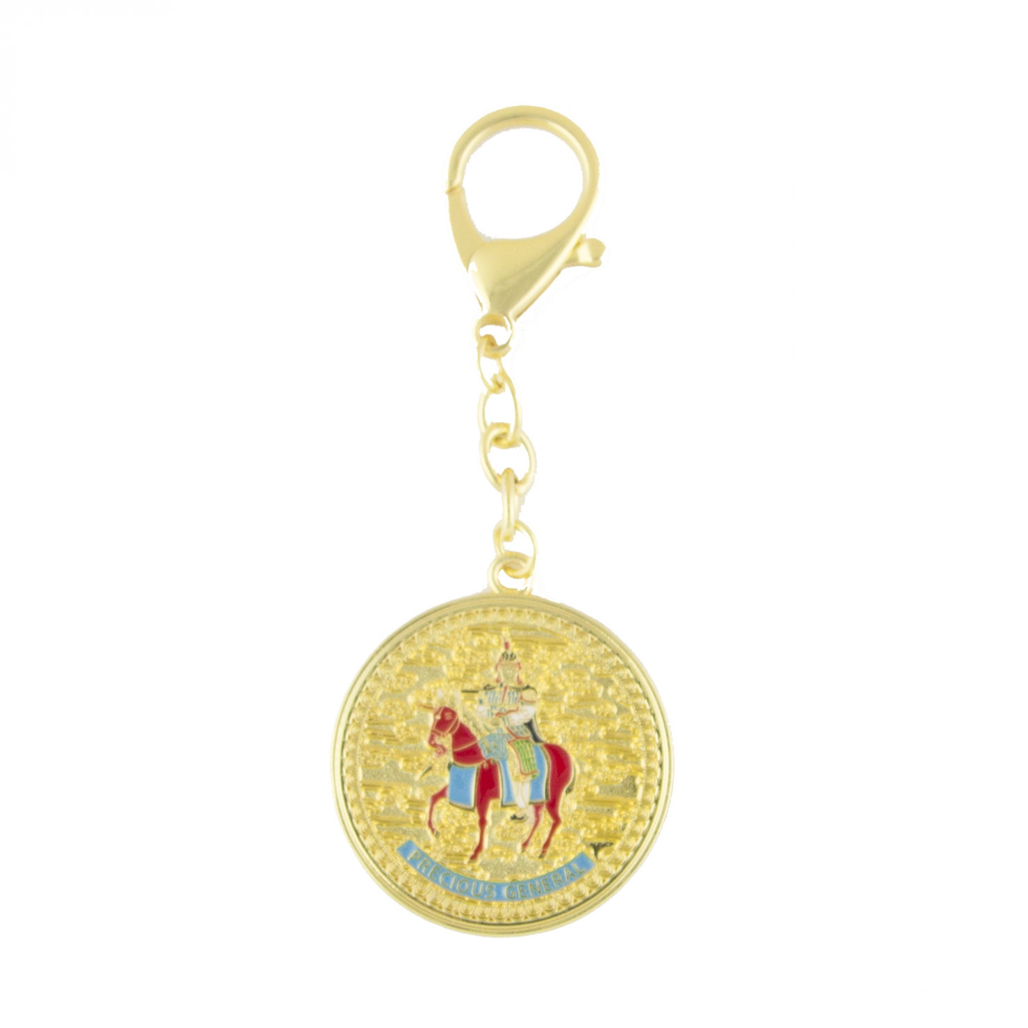 Feng Shui Import 2'' W Gold/Red Key Chain | Wayfair