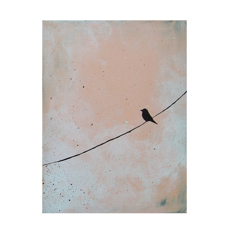 Winston Porter Nicole Dietz Pink Bird On Canvas Print - Wayfair Canada