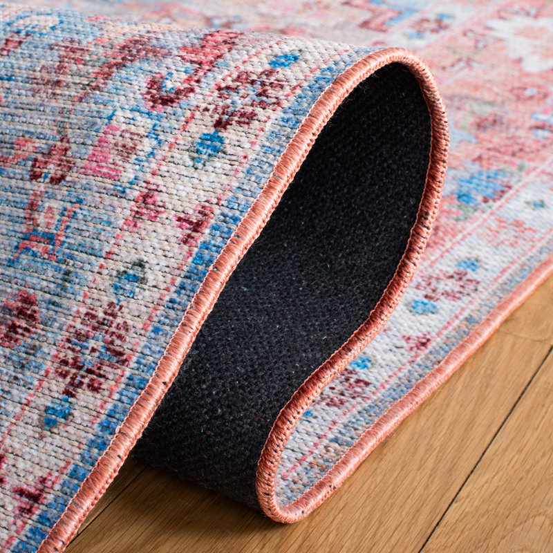 Mistana™ Teen Briana Oriental Pink/Blue Area Rug & Reviews | Wayfair