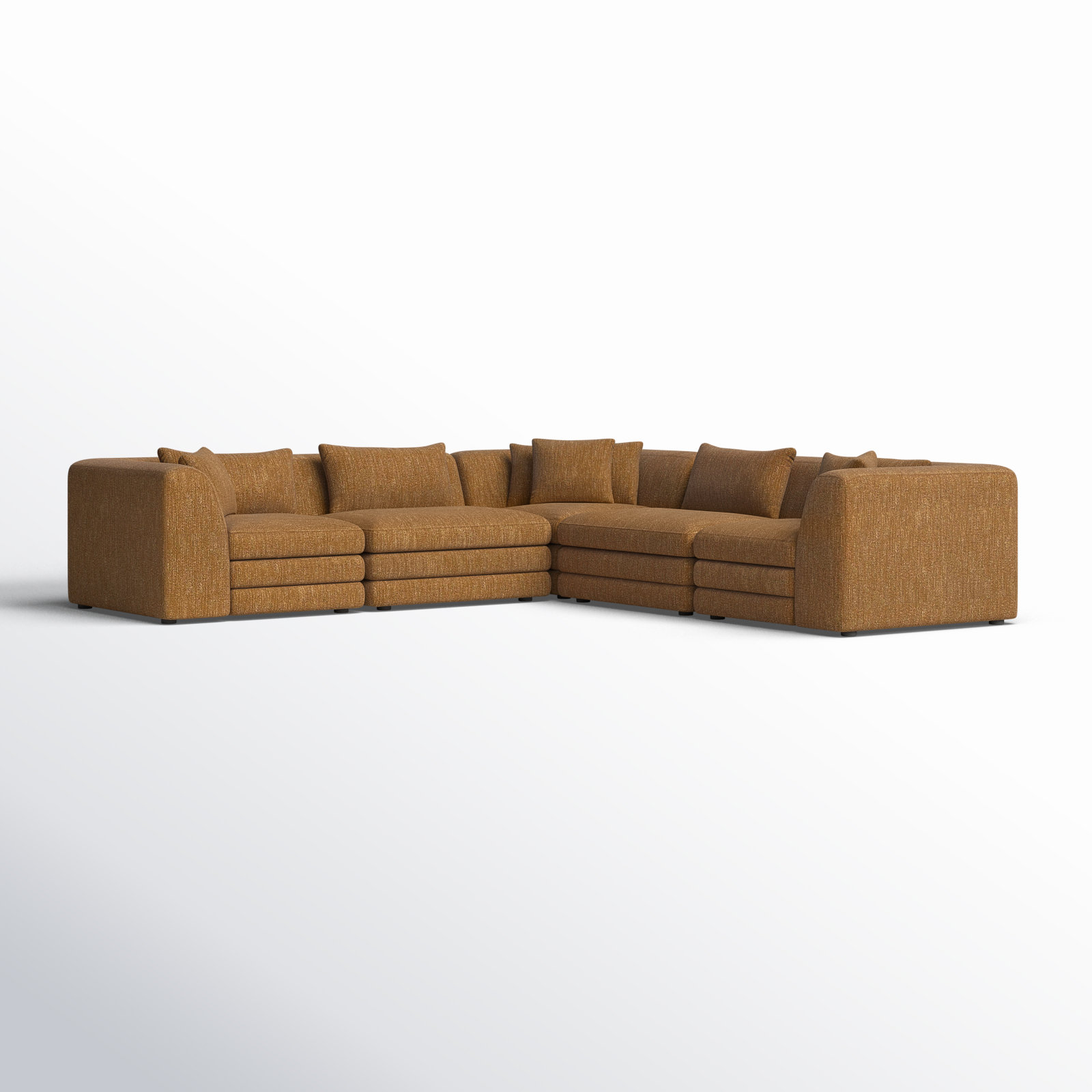 AllModern Donia 5 - Piece Upholstered Sectional | Wayfair