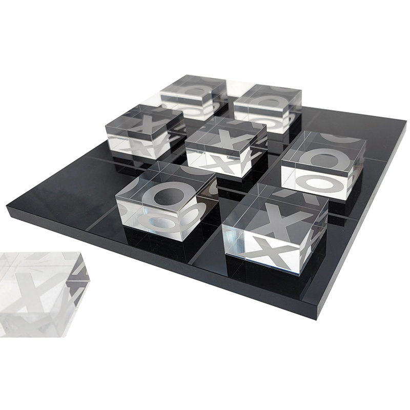 Vandue Corporation Ondisplay 3d Luxe Acrylic Tic Tac Toe Set - Luxury ...