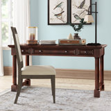 Charlton Home® Rosana Executive Desk & Reviews | Wayfair