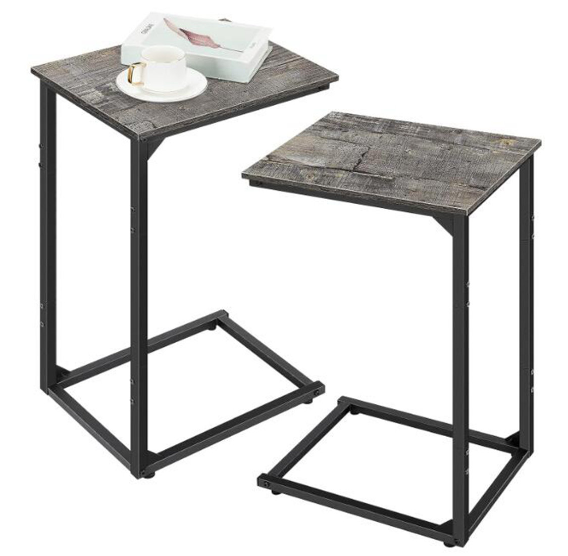 17 Stories Harjo 27.5'' tall End Table Set & Reviews | Wayfair