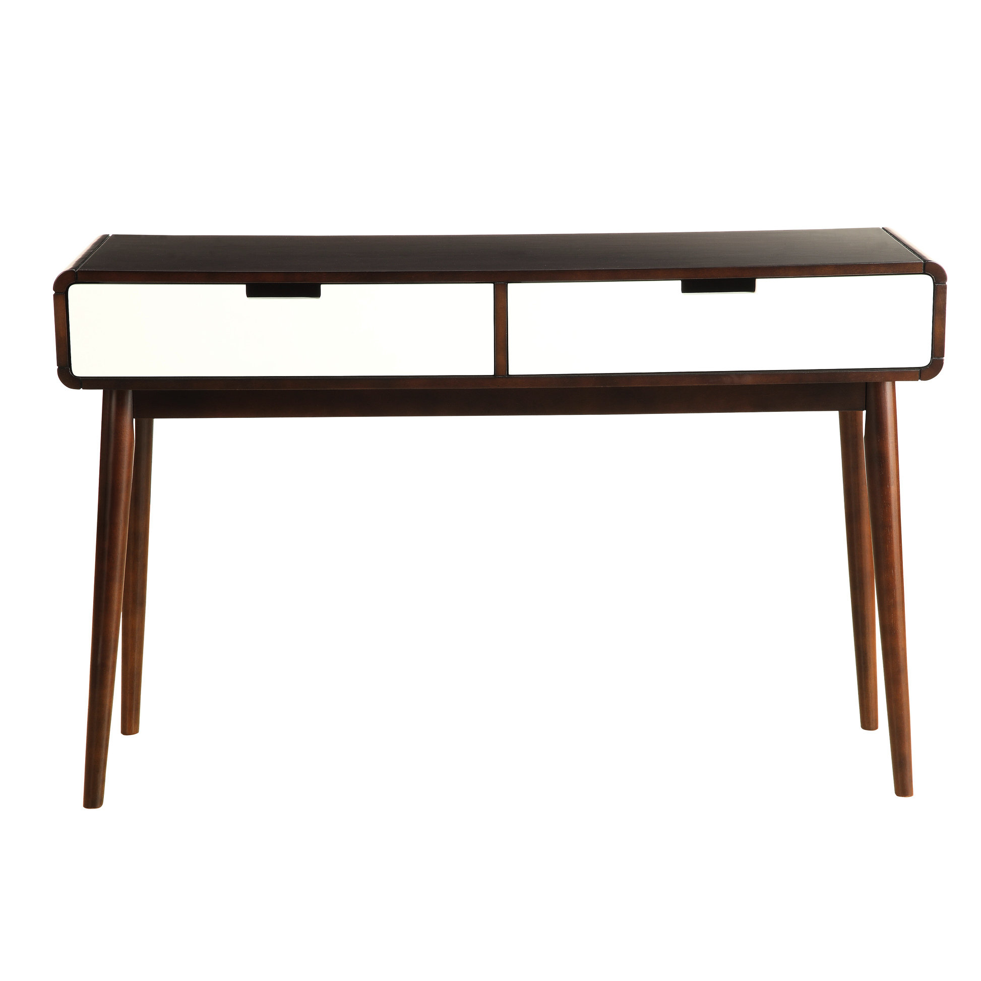 George Oliver White & Finish Hall Console Table - Elegant And ...