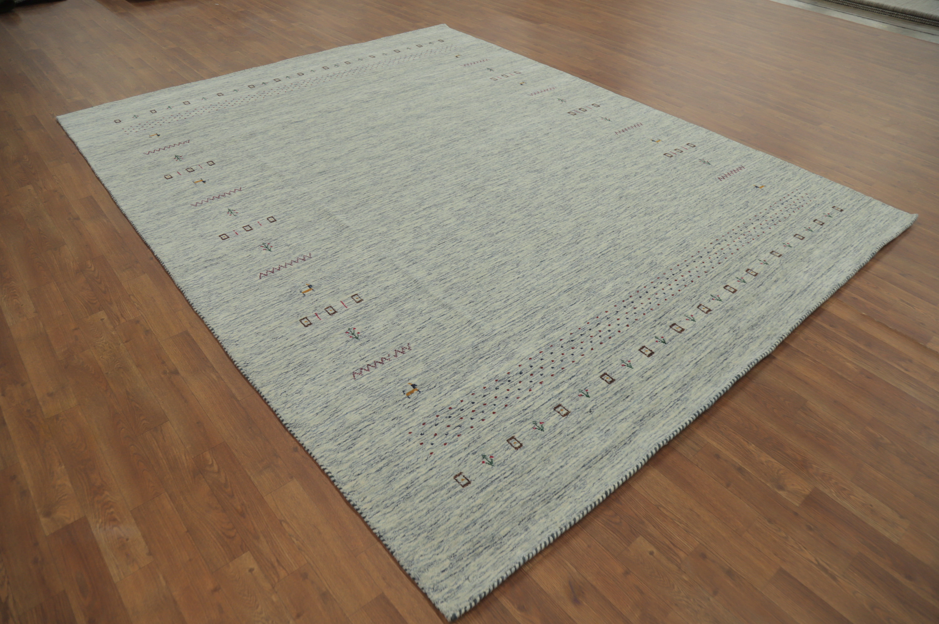 Foundry Select Handmade Gabbeh Style Indian Area Rug 8x10 | Wayfair