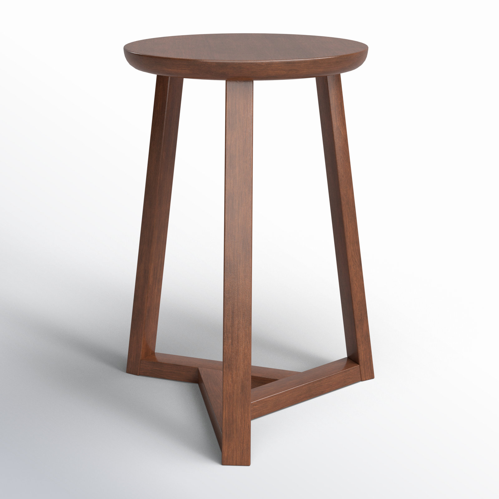 AllModern Virgo Solid Wood Cross Legs End Table & Reviews | Wayfair