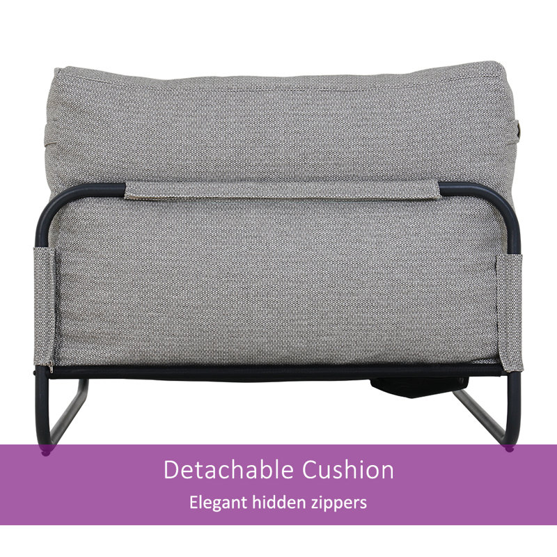 Wrought Studio™ Cloud Sponge Beanbag Chair And Ottoman Set & Reviews ...