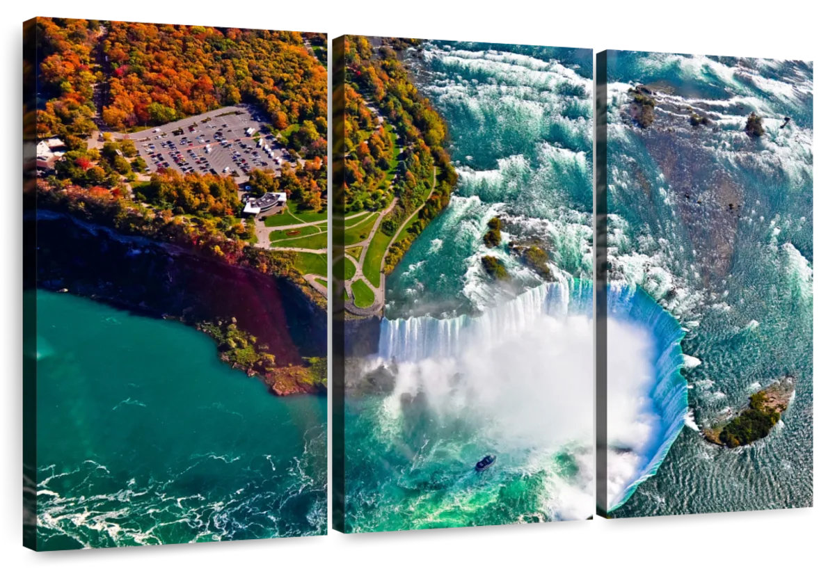 Loon Peak Aerial View Of Niagara Falls - Wayfair Canada