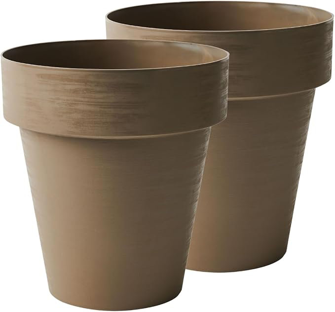 Lark Manor™ Recyclable Planter Pot, Large (2 Pack) | Wayfair