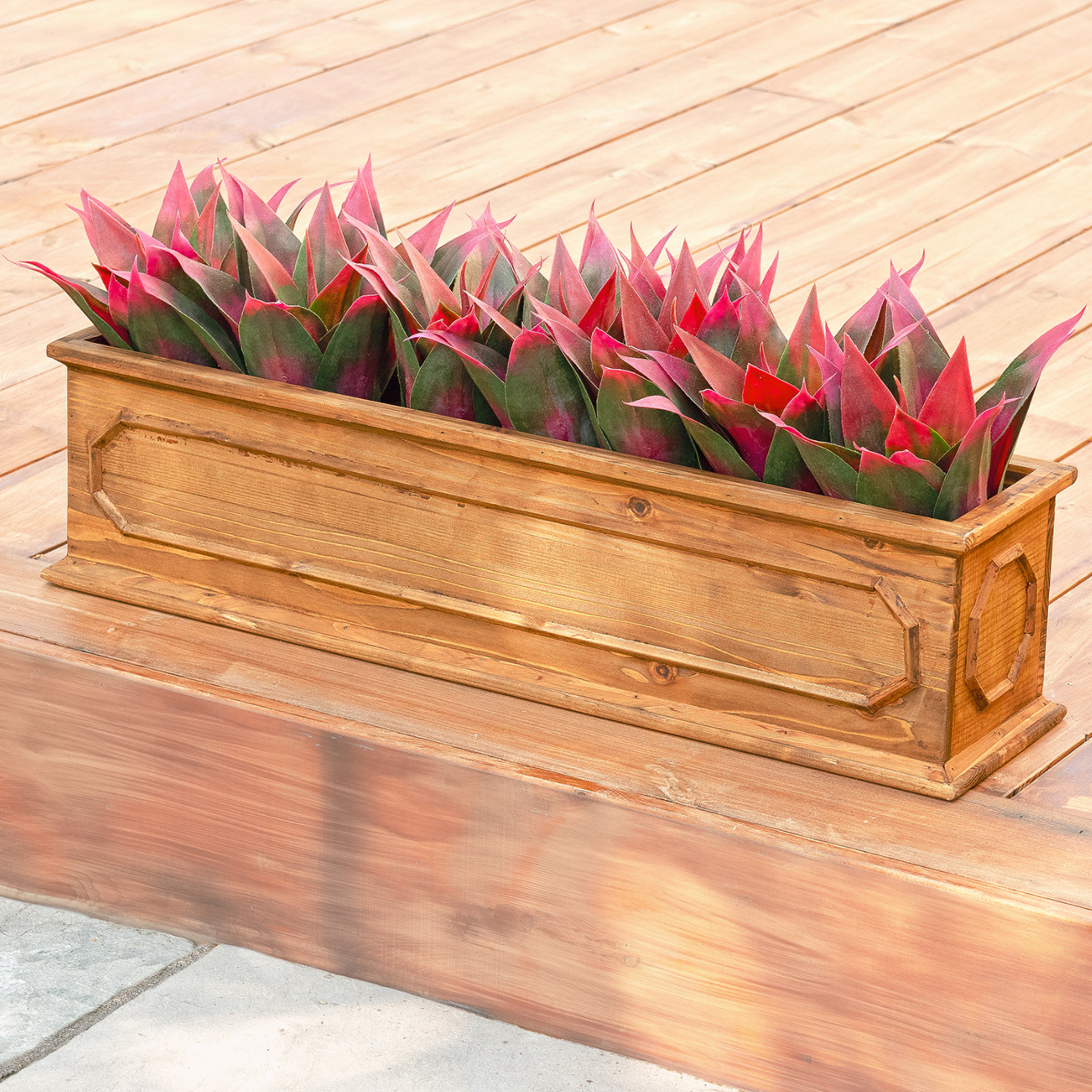 Leisure Season Hamilton Cypress Planter Box | Wayfair