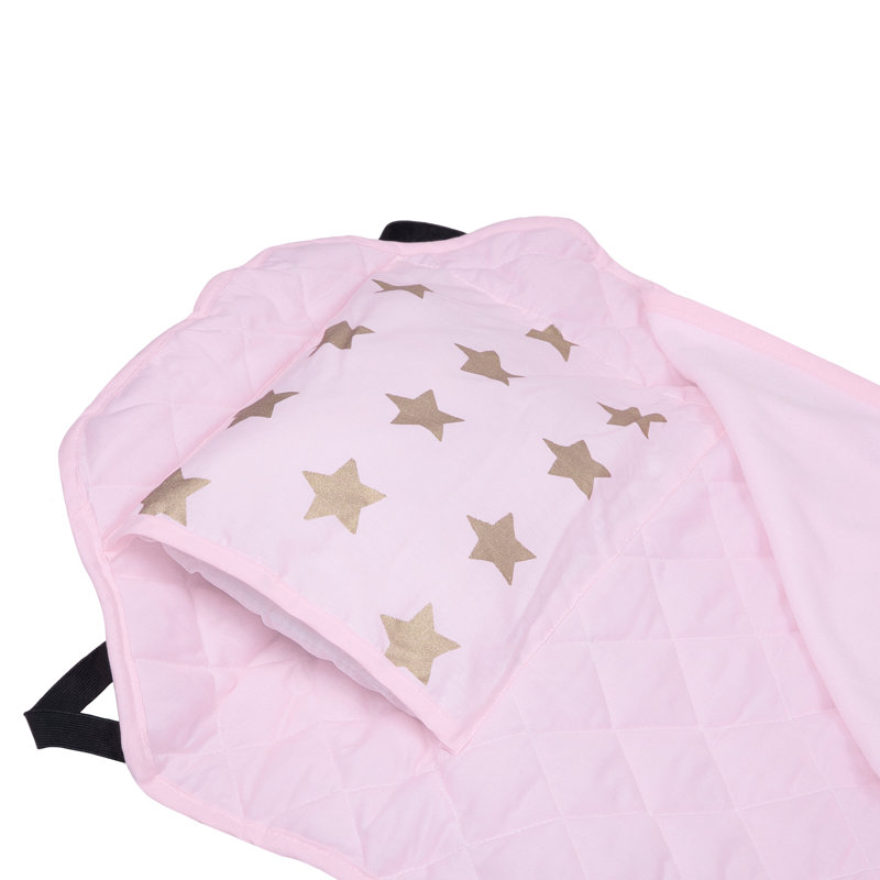 Wildkin Pink and Gold Stars Modern Nap Mat & Reviews | Wayfair