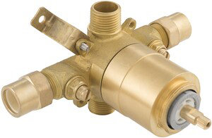 Proflo Pressure Balanced Tub and Shower Faucet Valve with Stops CPVC ...