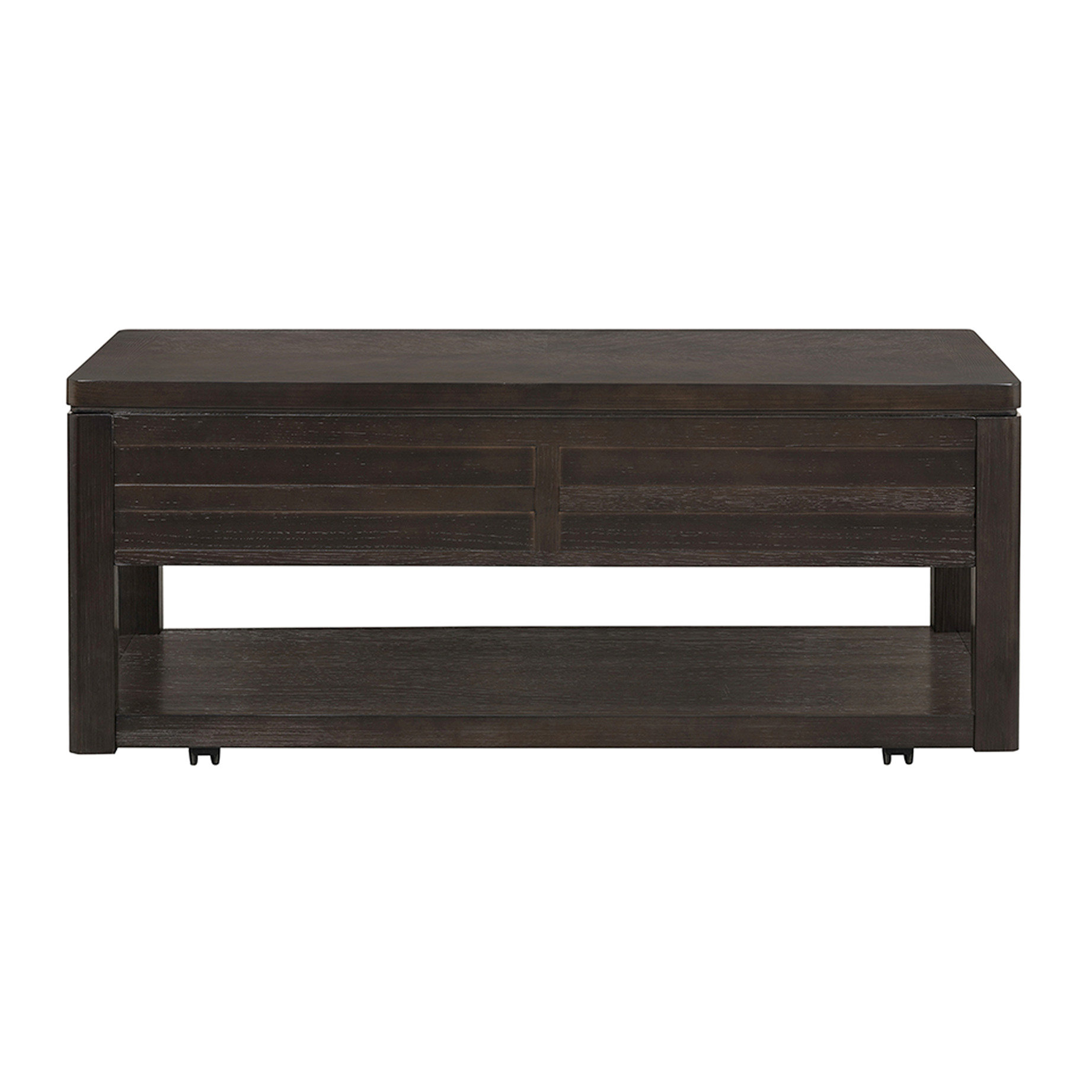 Red Barrel Studio® Elegant Cocktail Table With Metal Detailing And Wood ...