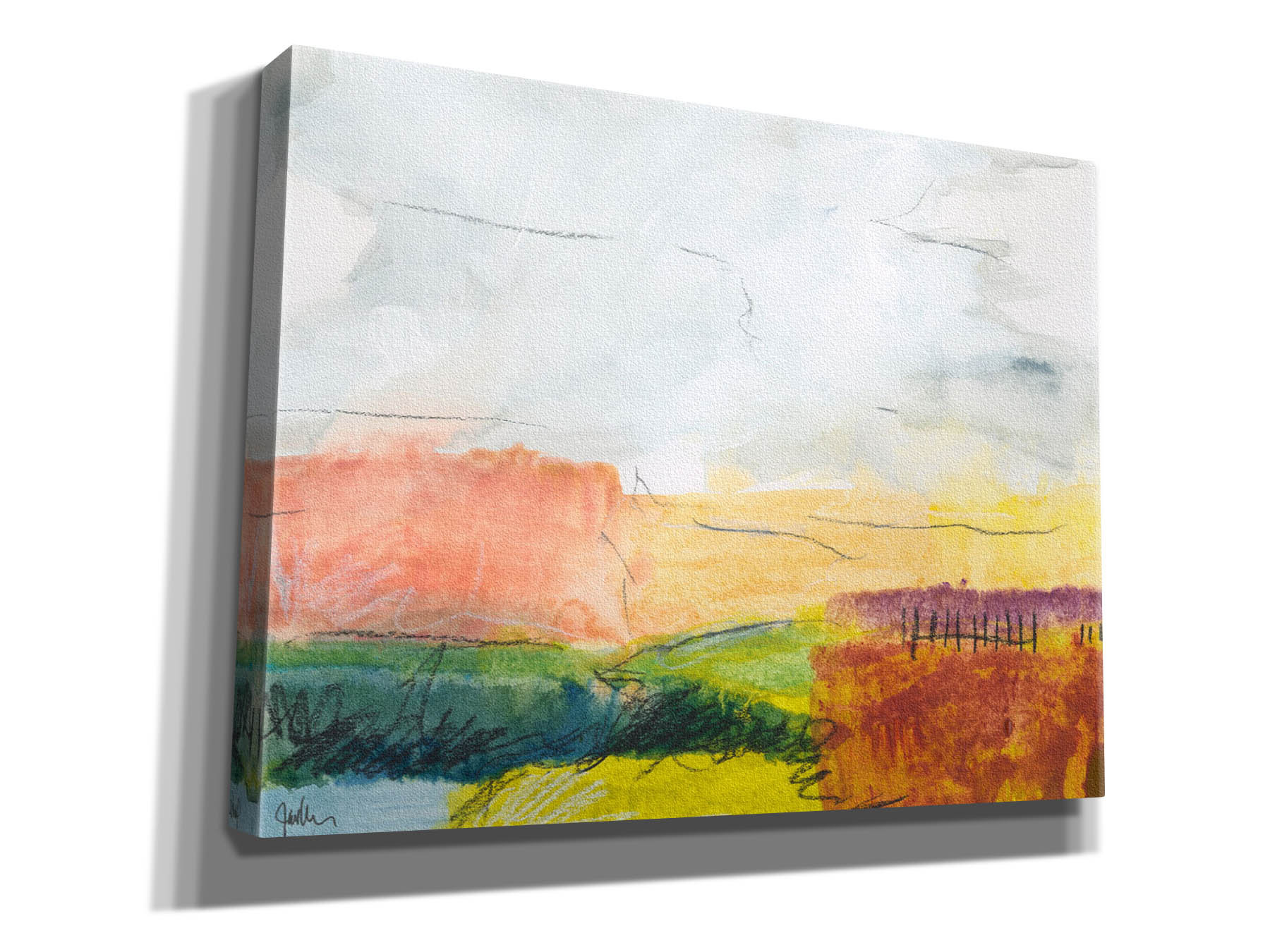 Wrought Studio™ Belonging No. 1' by Jan Weiss Canvas Wall Art | Wayfair