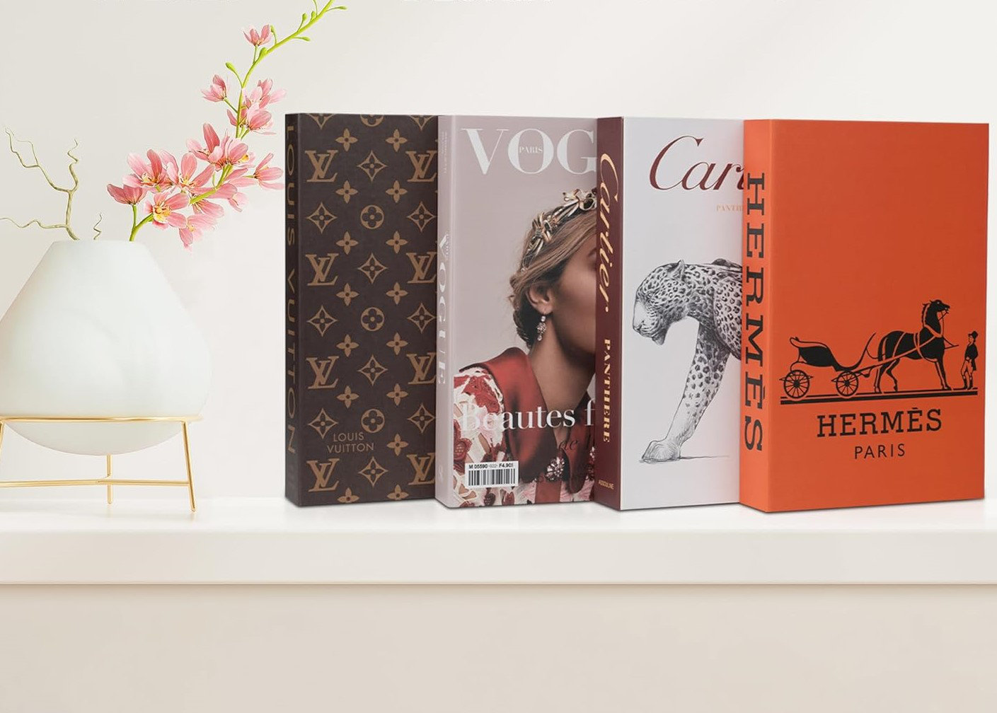 Situpa Decorative Faux Books | Large | 4 PCS | Home Decor | Coffee ...