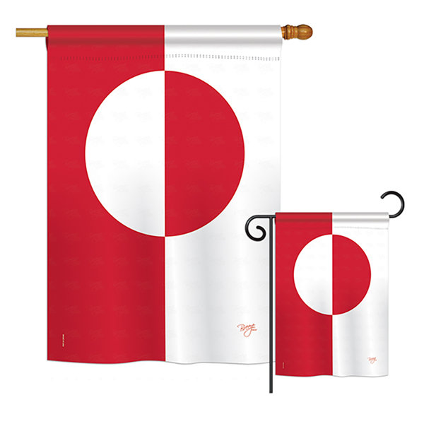 Breeze Decor Double Sided Polyester Flag Set | Wayfair