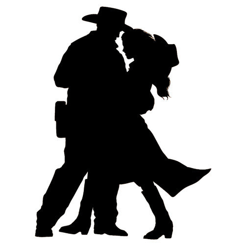 Wet Paint Printing SS11205 Country Western Yellowstone Couple Dancing ...