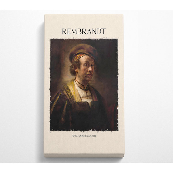 Ophelia & Co. Meinolf Portrait Of Rembrandt, 1650 by Rembrandt Van Rijn ...