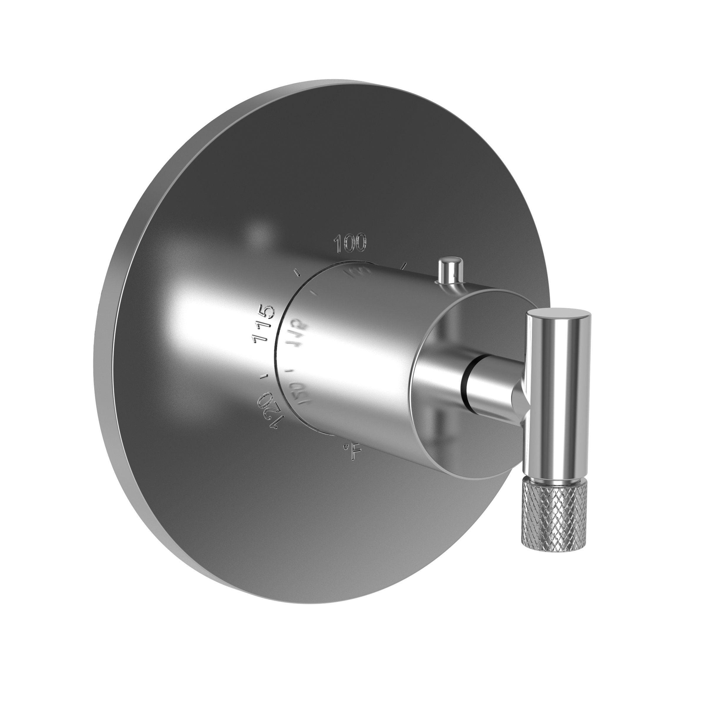 Newport Brass Muncy 3/4" Round Thermostatic Trim Plate With Handle ...