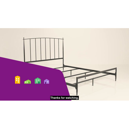 Sand & Stable Breakers Metal Slat Bed & Reviews | Wayfair