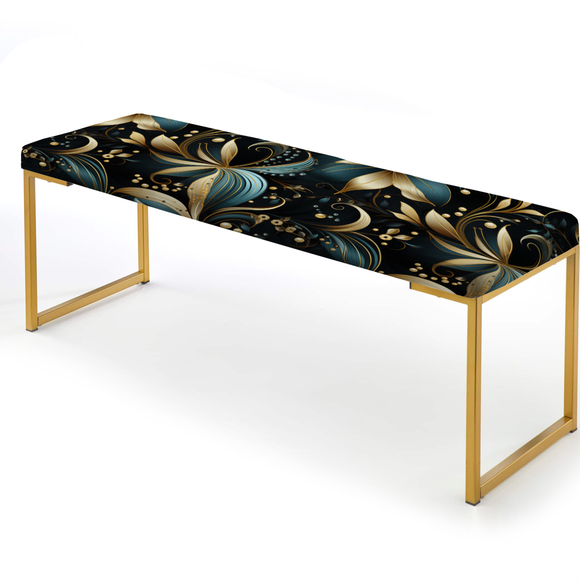 Design Art Hollywood Opulent Charm Gold And Black II - Floral ...