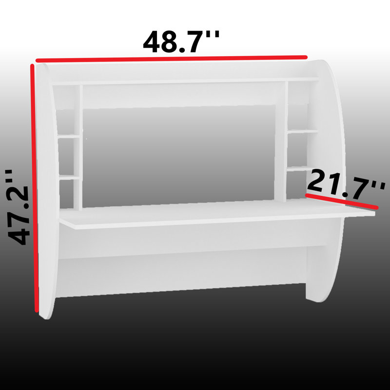 Corrigan Studio® Flush Mount Study Desk | Wayfair