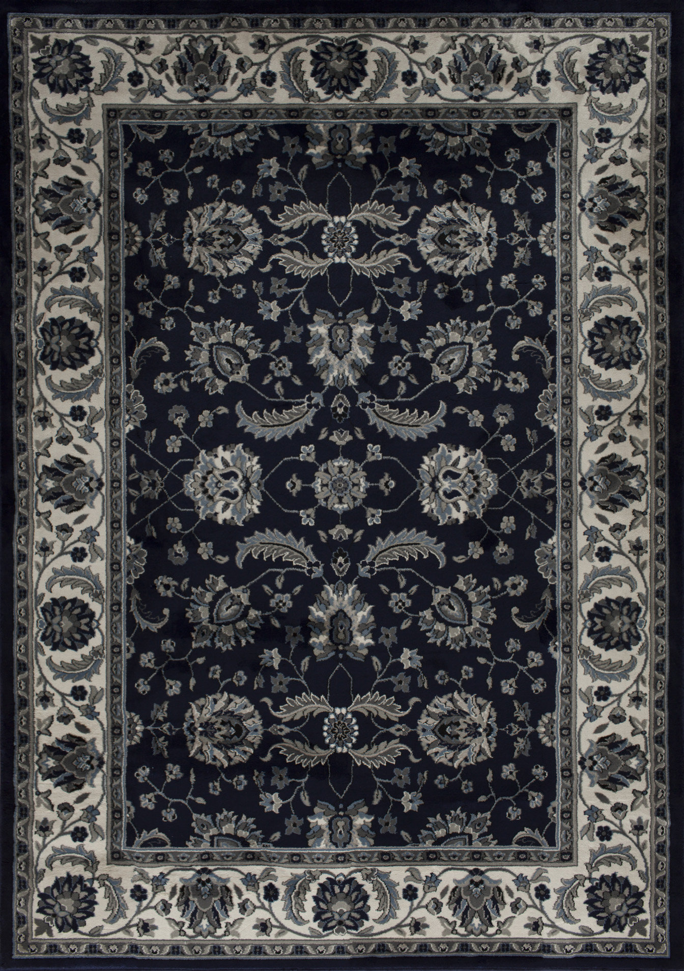 Astoria Grand Glaser Blue/Birch Area Rug | Wayfair