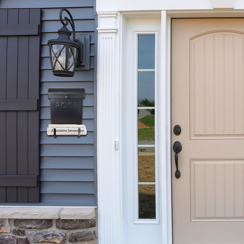 NACH Euro Post Wall Mounted Mailbox & Reviews | Wayfair