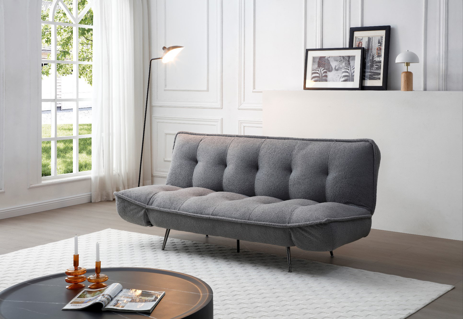 ScanMod Design Dichiera 190Cm Armless Sofa Bed | Wayfair.co.uk