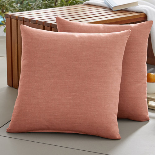 Outdoor Sunbrella Throw Pillows You'll Love | Wayfair