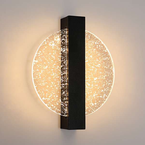 Metro Lane Avrohom 1-Light 20cm Led Wall Sconce & Reviews | Wayfair.co.uk