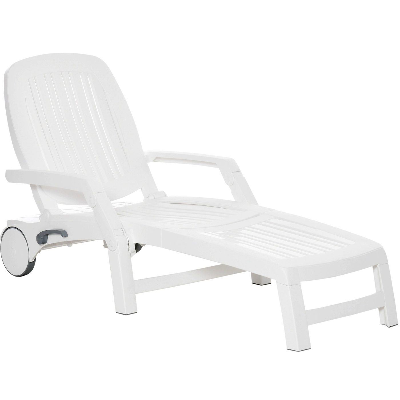 Dovecove Borealis Outdoor Polypropylene Chaise Lounge | Wayfair