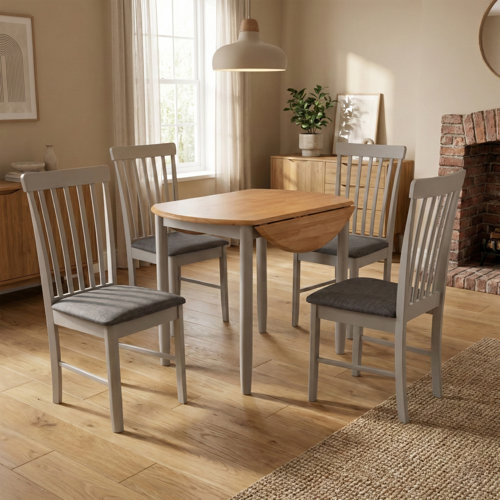 Extendable Round Kitchen & Dining Tables You'll Love | Wayfair.co.uk