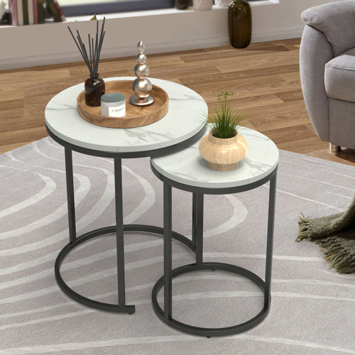 Black End & Side Tables You'll Love | Wayfair