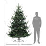 Latitude Run® 7.5 Ft Prelit Christmas Tree With 300 LED Lights And 1218 ...