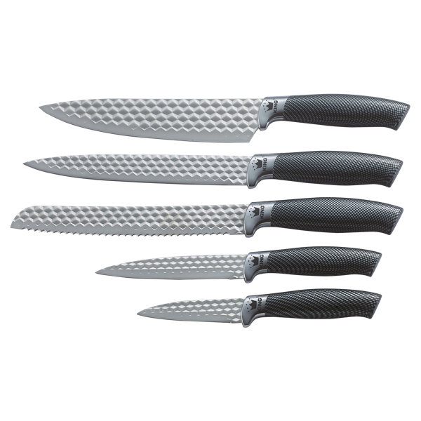 king 5 Piece King knife set with honeycomb structure | Wayfair.ie