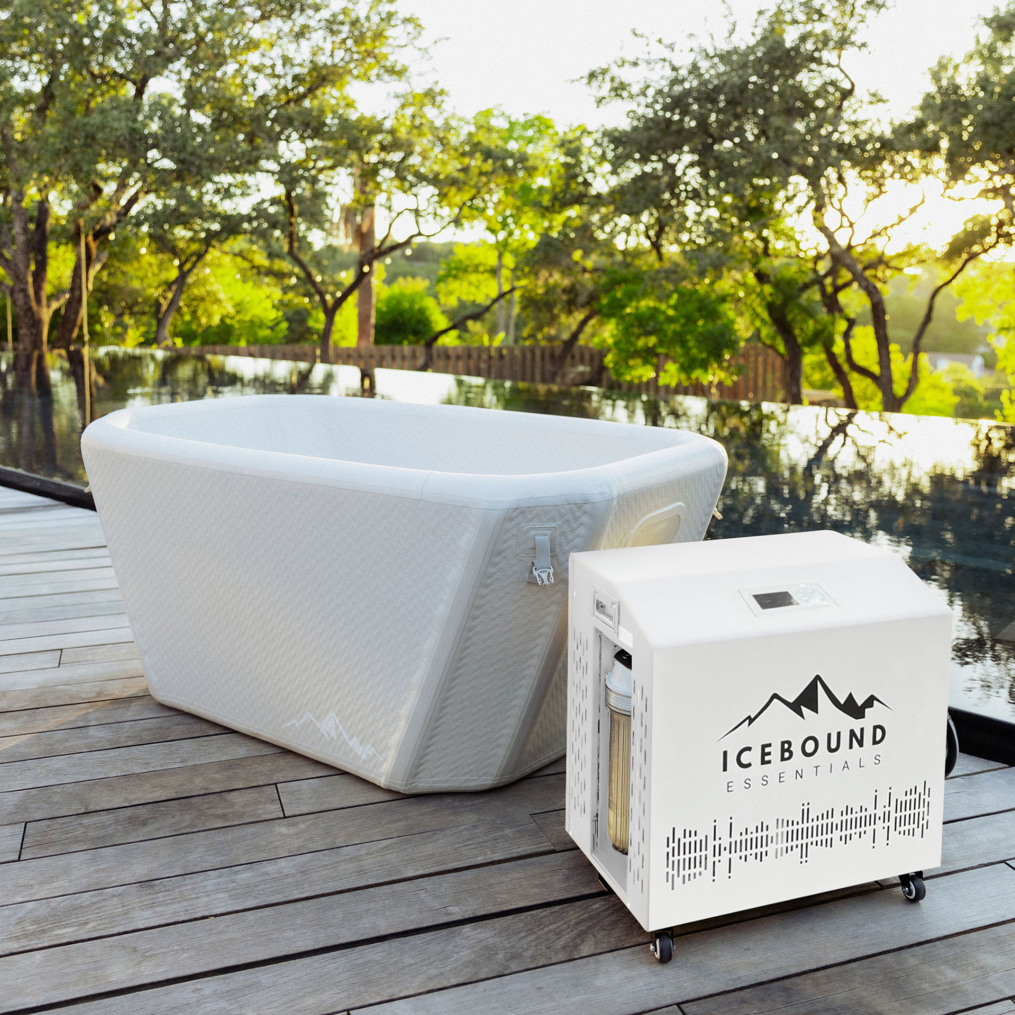 Icebound Essentials Endurance Cold Plunge Bundle with 1HP Chiller | Wayfair