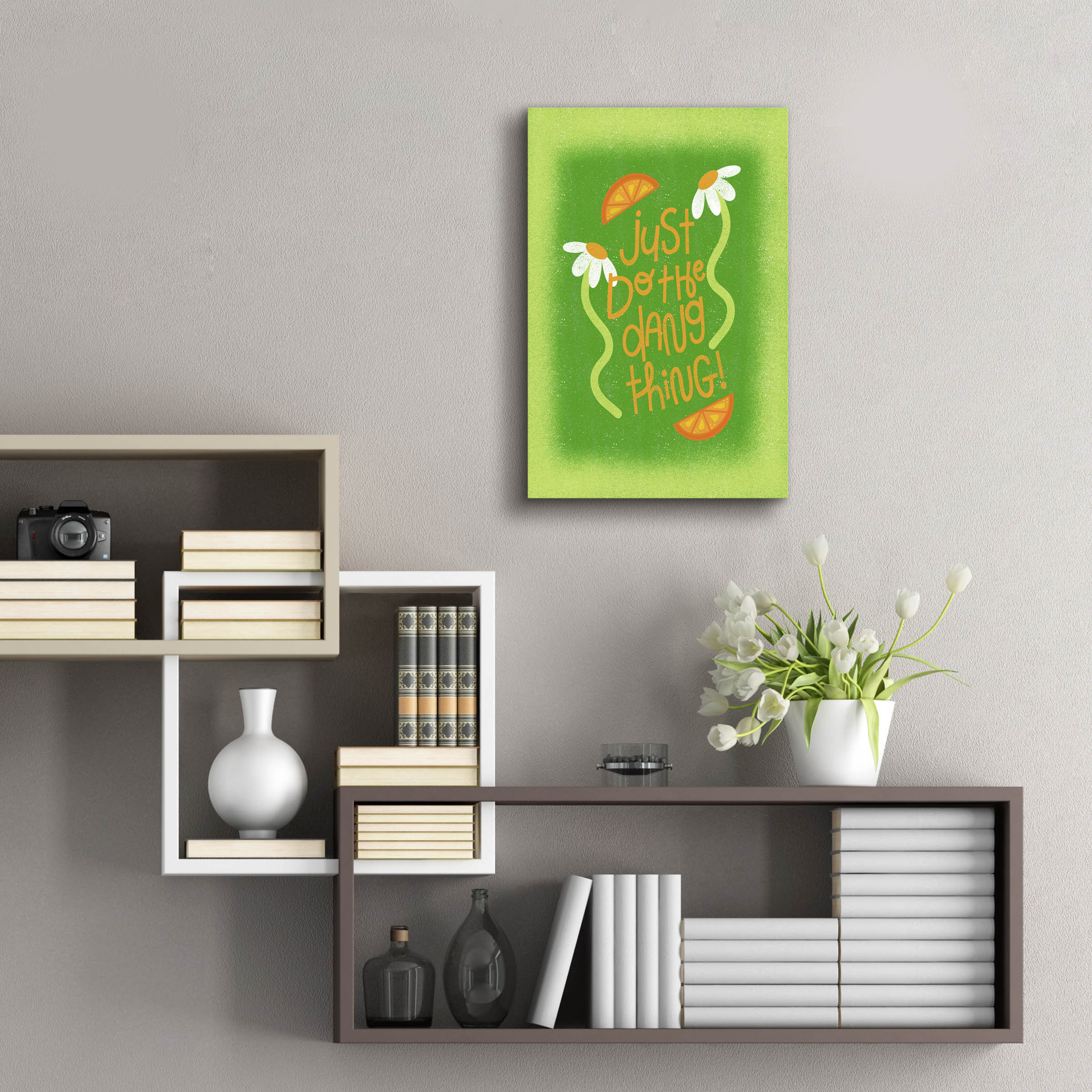 Trinx Just Do The Dang Things' by Club Daydream Acrylic Glass Wall Art ...