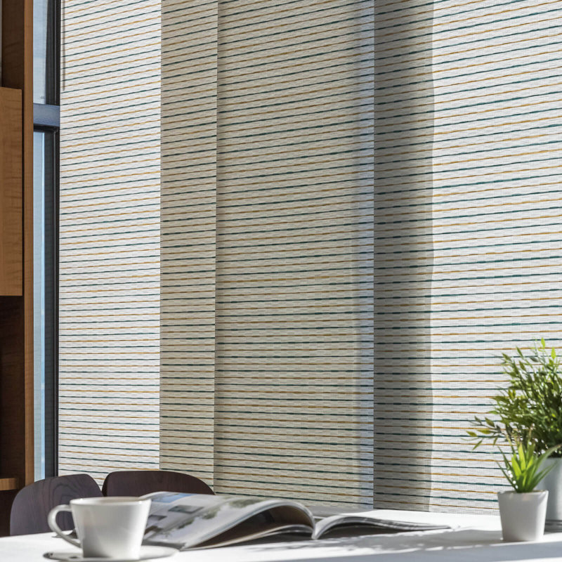 Latitude Run® Semi-Sheer White Vertical Blind - Wayfair Canada