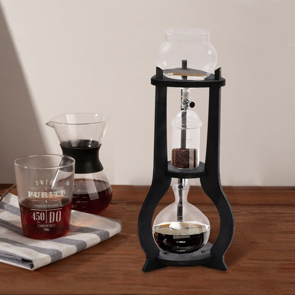 JOYDING Iced Coffee Cold Brew Drip Tower 6-8 cup Coffee Maker | Wayfair
