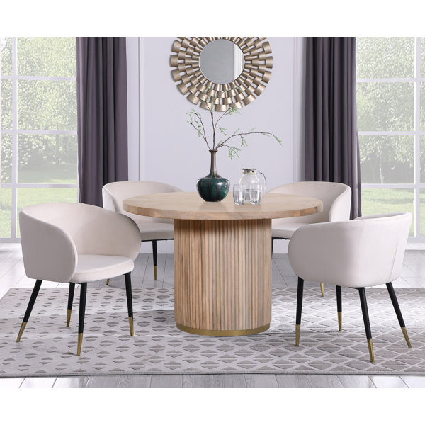 Mercer41 Icker Natural Dining Table & Reviews | Wayfair
