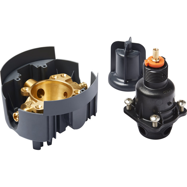 Kohler Rite-Temp Valve Body and Pressure-Balance Cartridge Kit with Pex ...