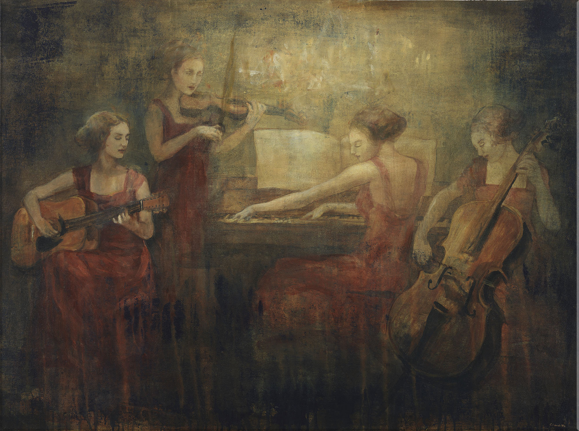 RFA Decor Twilight Waltz I by Claudette - Wrapped Canvas Painting ...