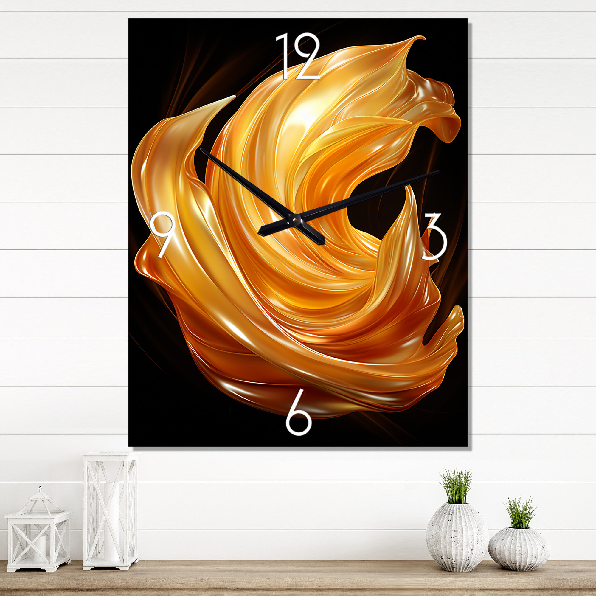 Design Art Gentle Gold Smooth Fabric Wave - Abstract Liquid Ink Very ...