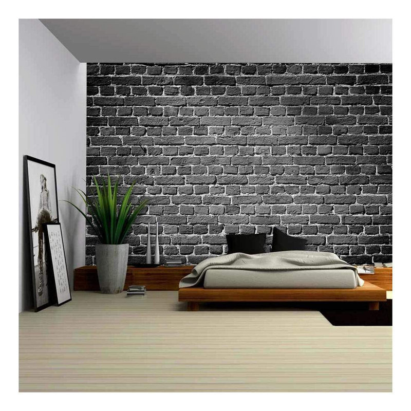 IDEA4WALL Peel & Stick Brick Wall Mural | Wayfair